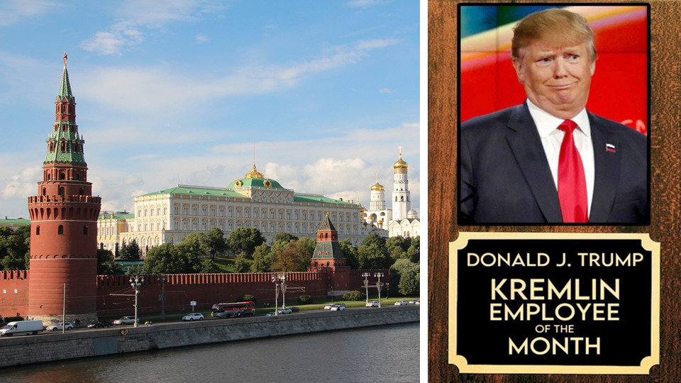 Donald Trump named “Kremlin Employee of the Month” for February 2025 ...